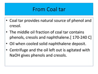 Preparation and reaction of phenol | PPTX