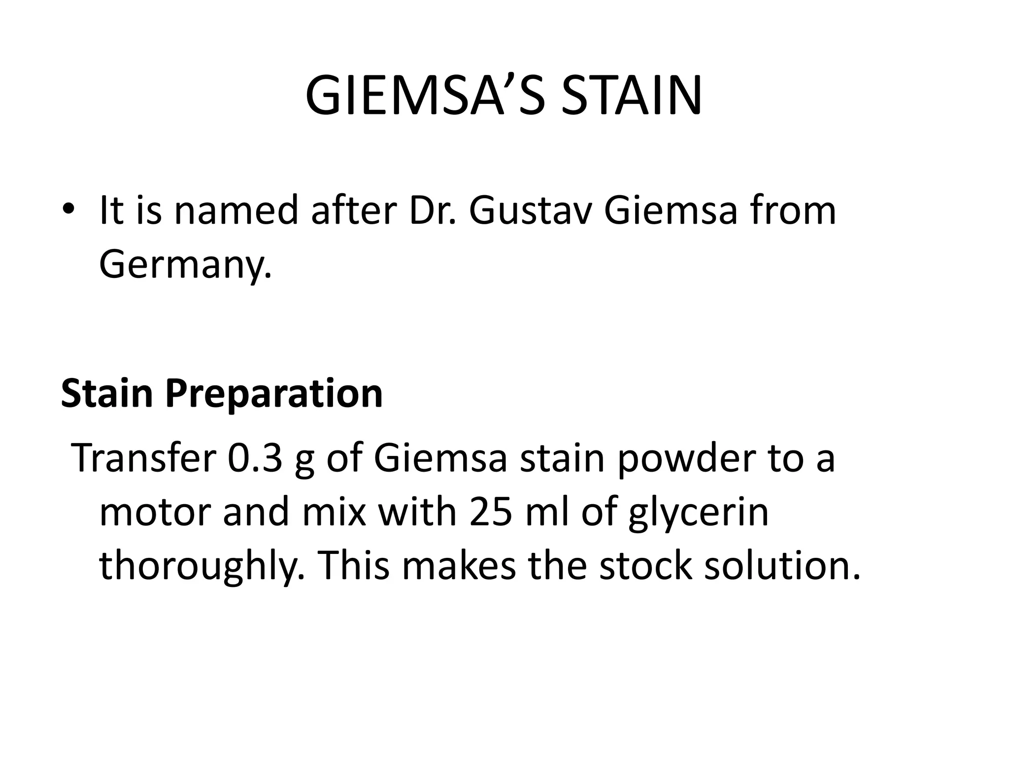 Preparation and staining of peripheral blood smear | PPTX