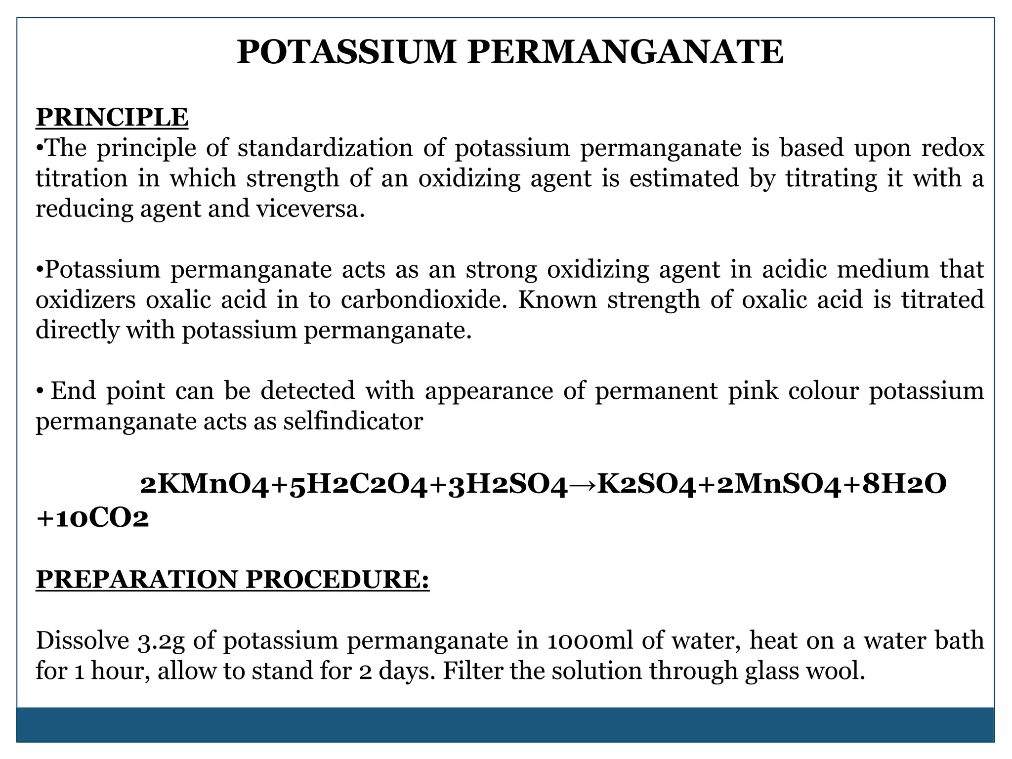 Preparation and standardization of various molar and normal solutions | PPTX