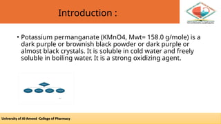 preparation and standarization of 0.1N KMno4.pptx