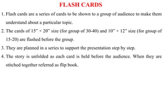 Preparation and use of non-projected visual aids-Flash cards.pptx