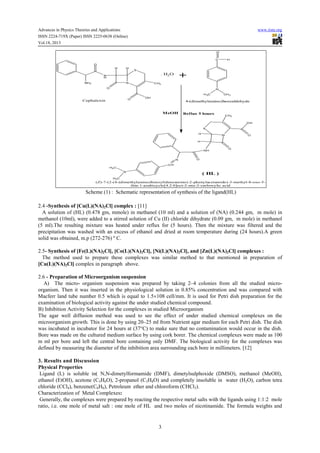 Preparation , characterization and antimicrobial activities of mixed ligand complexes schiff ...