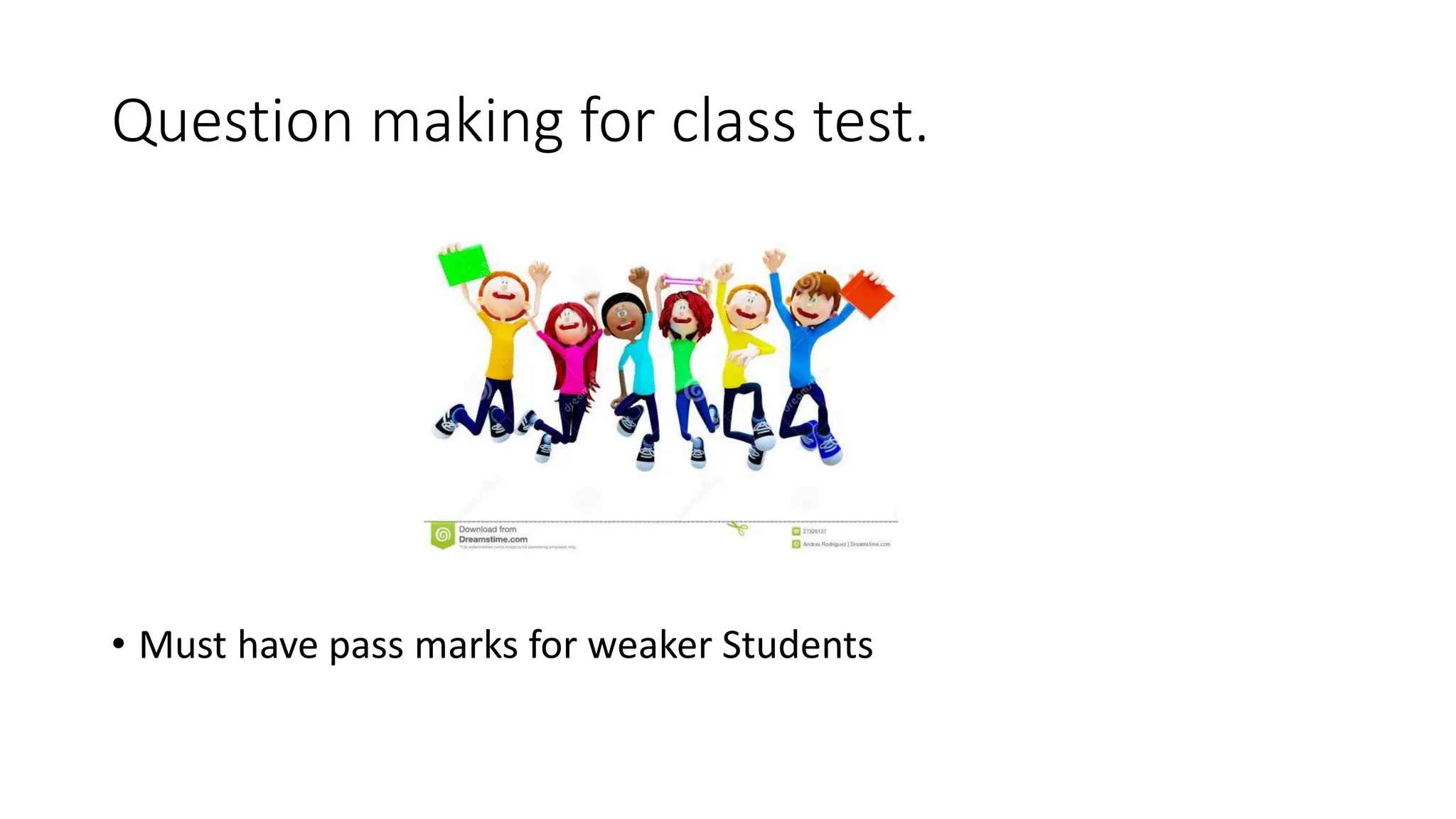 Preparation for a class & Exam sample report | PPTX | Standardized ...