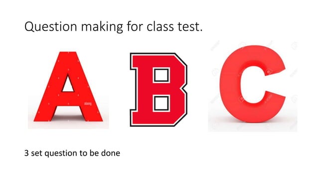 Preparation for a class & Exam sample report | PPTX | Standardized ...