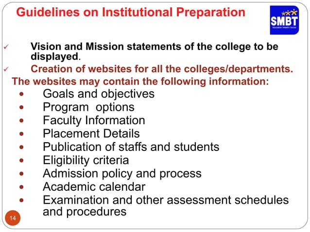 Preparation for NAAC accreditation | PPT