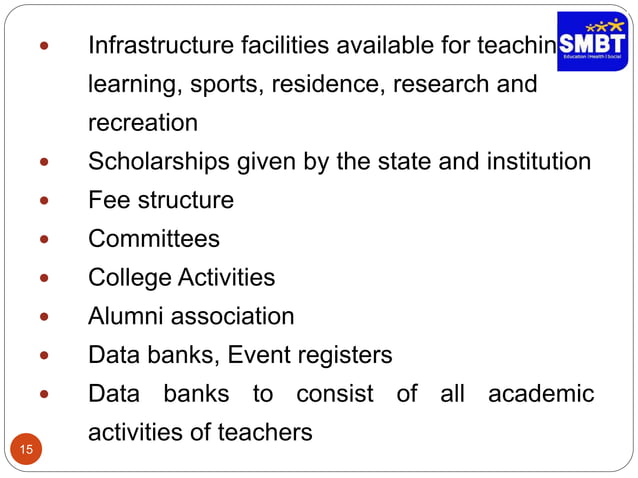 Preparation for NAAC accreditation | PPT
