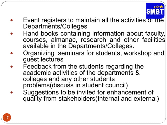 Preparation for NAAC accreditation | PPT