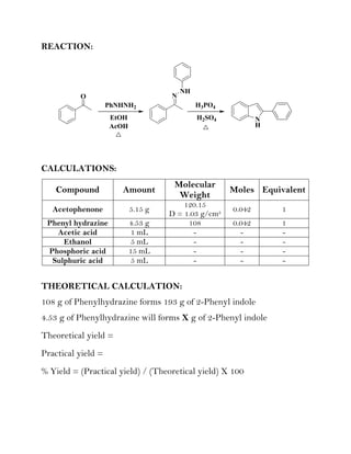 Preparation of 2-phenylindole | PDF