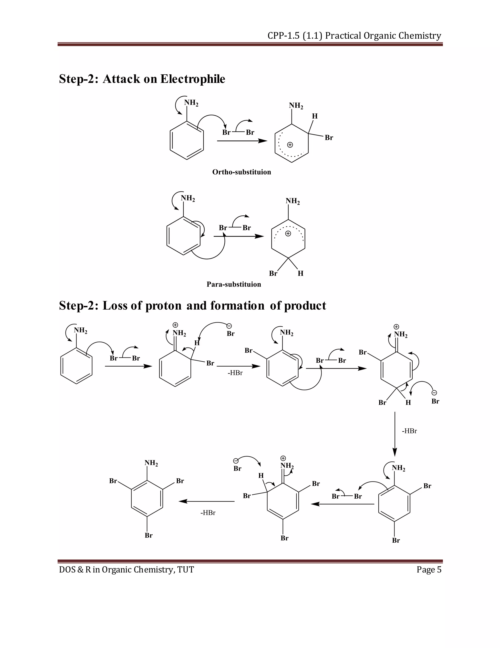 Preparation of 2,4,6 tribromoaniline | PDF