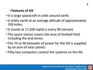 Preparation of 3 d model of international space station | PPT