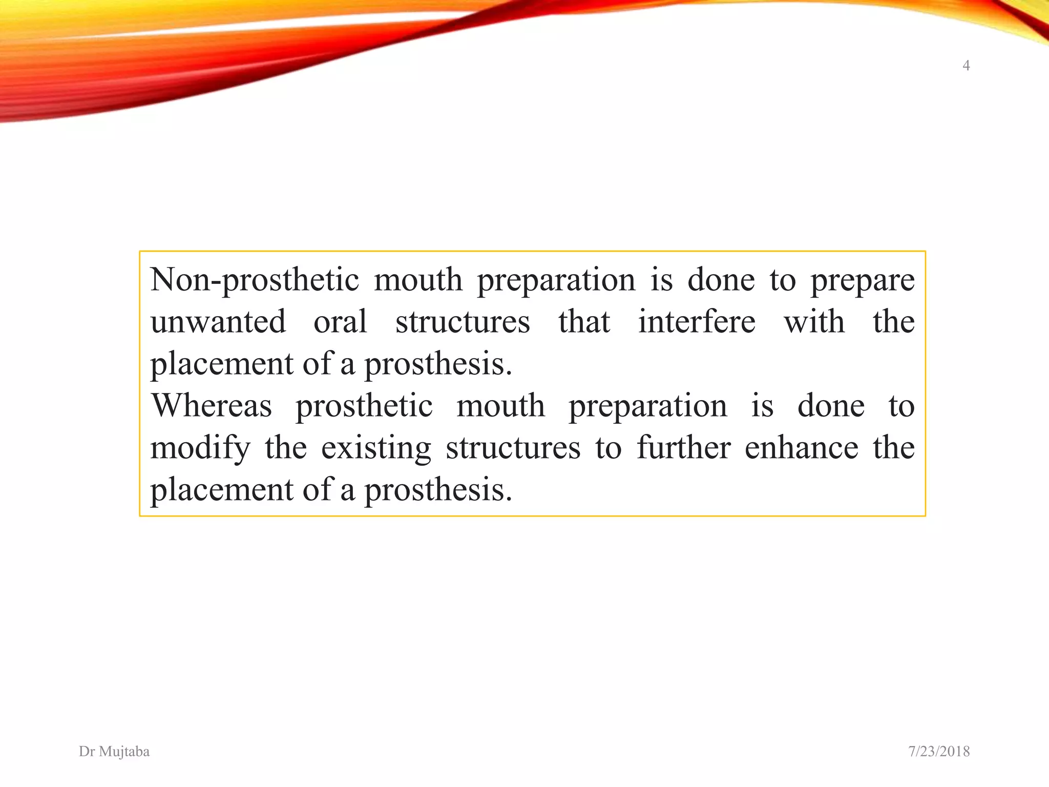 Preparation of abutment teeth | PPTX