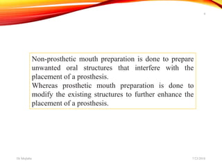 Preparation of abutment teeth | PPTX