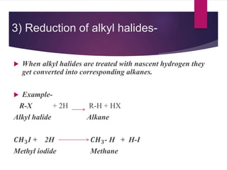Preparation of alkanes. | PPTX