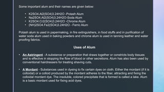 Preparation of Alum From Scrap BY - Atharva Garole.pptx
