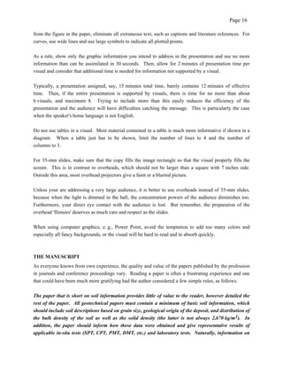 Preparation of a piling paper | PDF