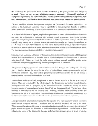 Preparation of a piling paper | PDF