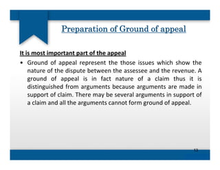 Preparation of appeal | PDF