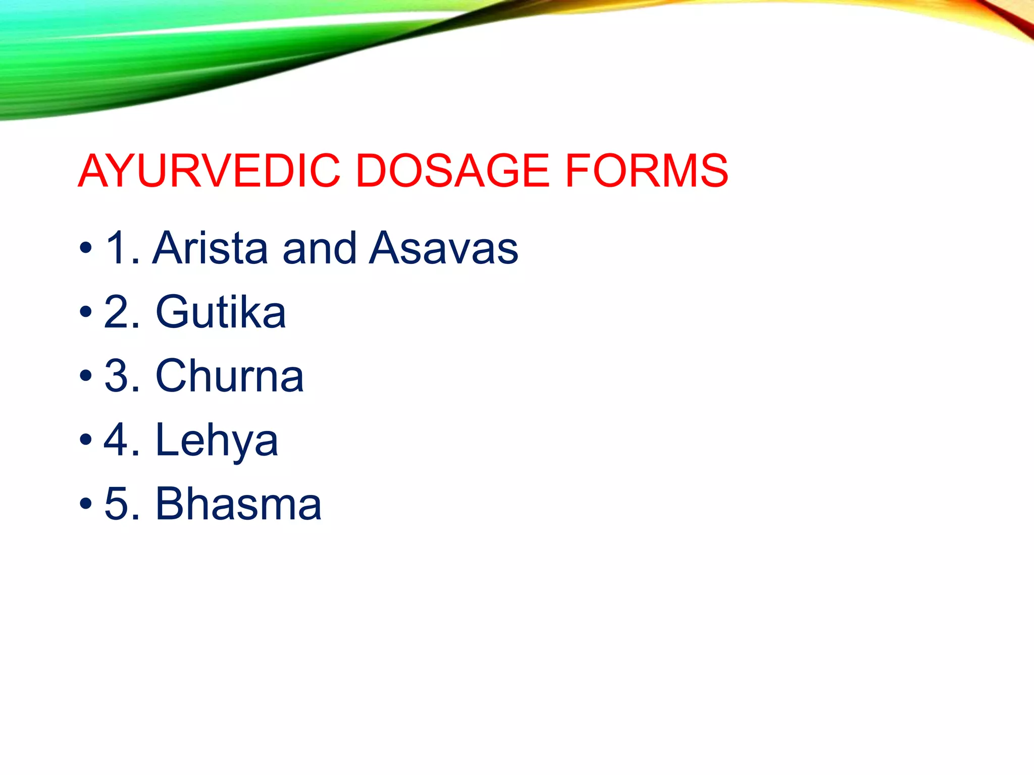 Preparation of Aristas and Standerdization of Ayurvedic dosage forms ...