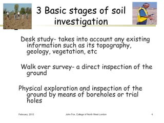 Preparation of a site part 6 | PPT