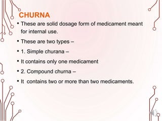 Preparation of Ayurvedic dosage forms.ppt by Dr.U.Srinivasa, Professor ...