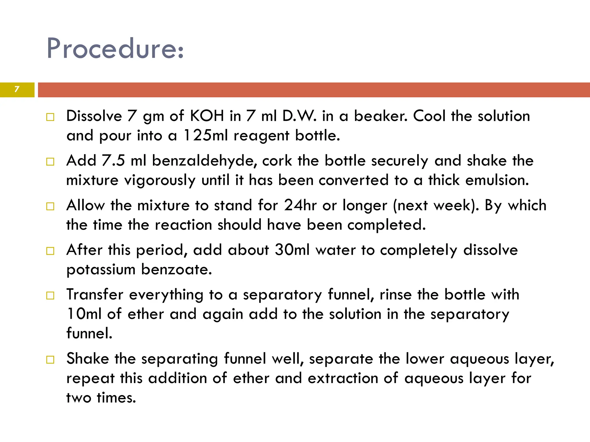 Preparation of benzoic acid by cannizzaro reaction -pptx.pdf