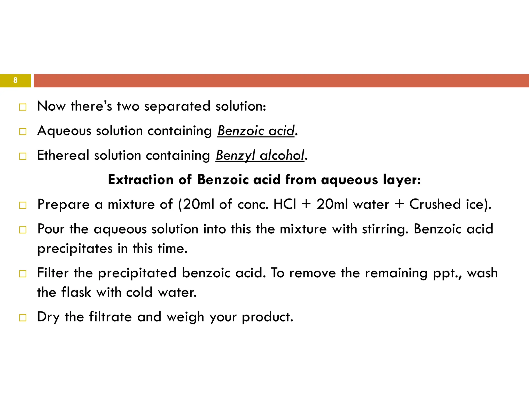 Preparation of benzoic acid by cannizzaro reaction -pptx.pdf