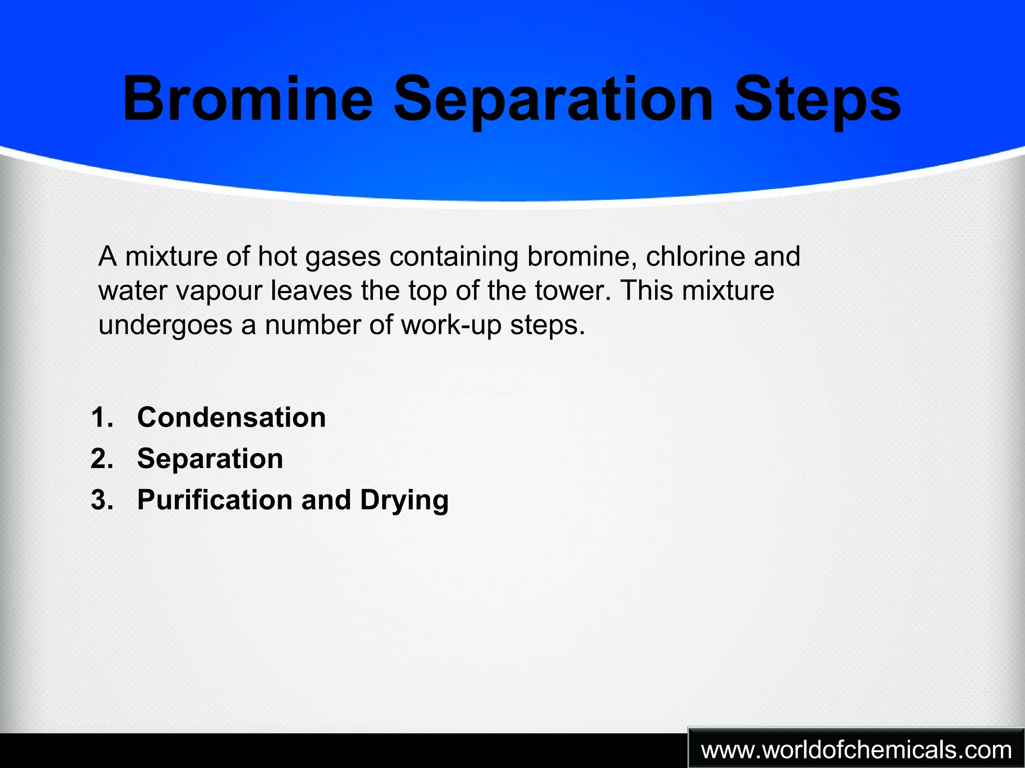 Preparation of bromine in lab | PPT