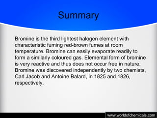 Preparation of bromine in lab | PPT