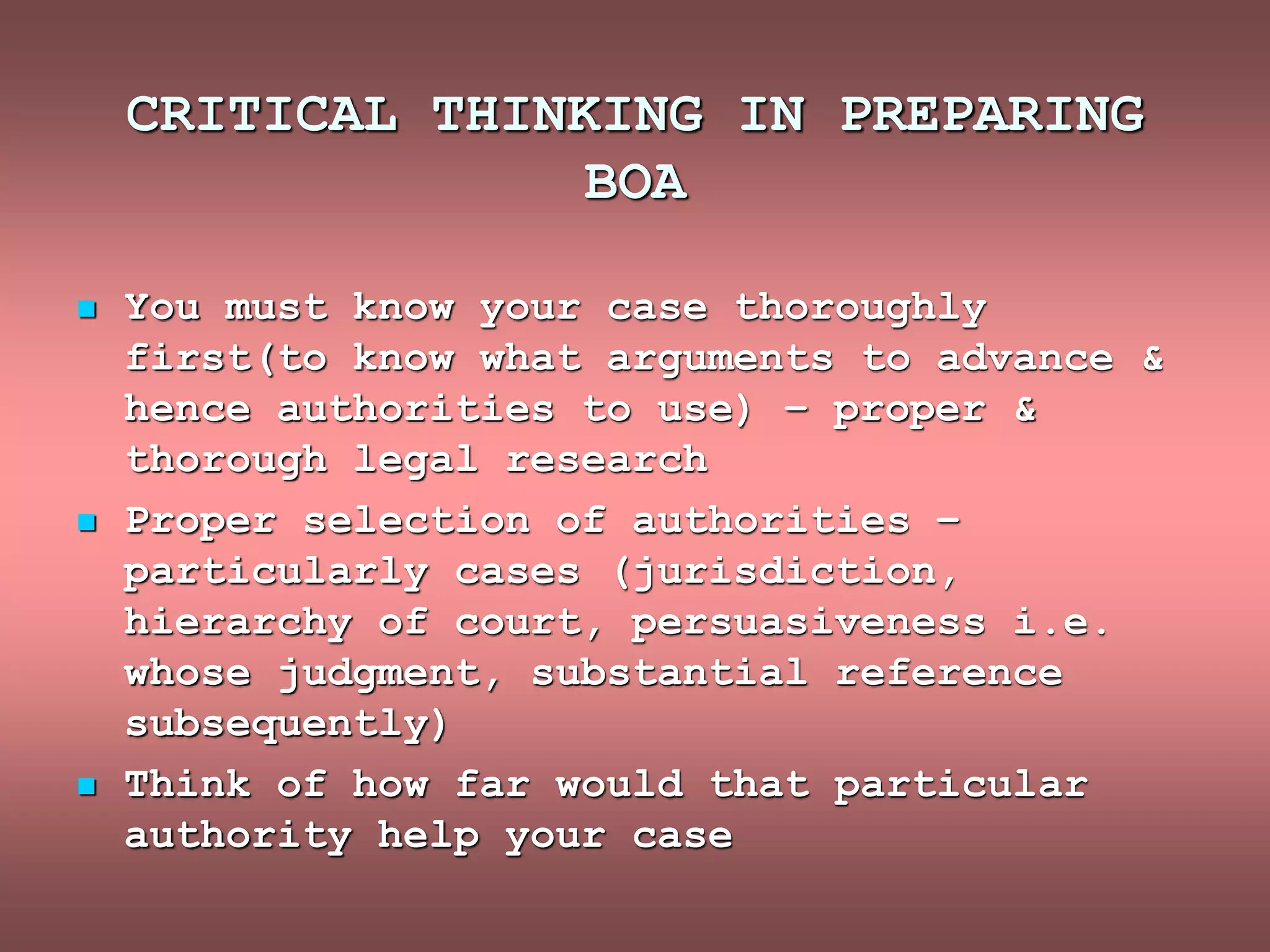 preparation of bundle of authorities (1).ppt