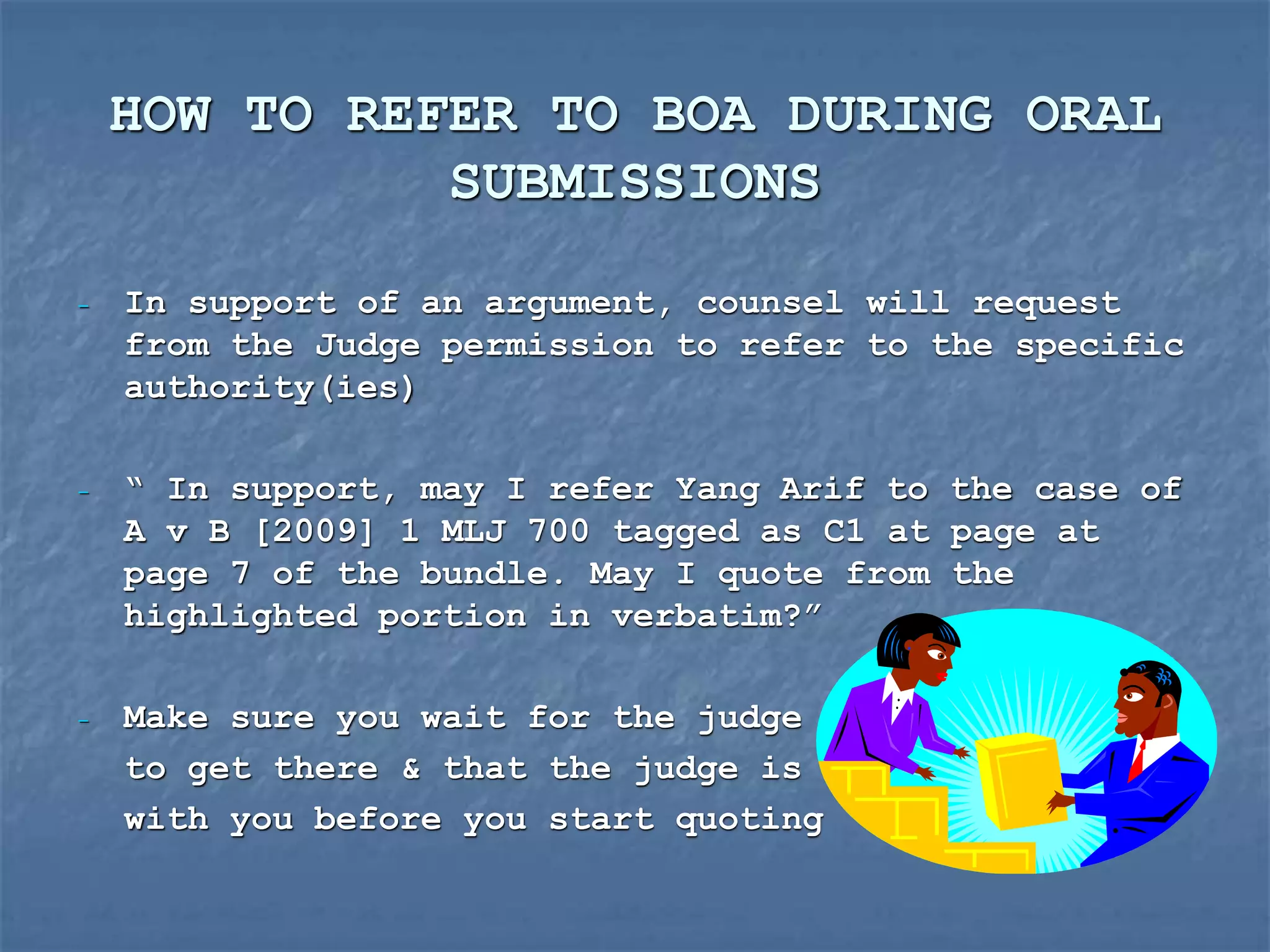 preparation of bundle of authorities (1).ppt