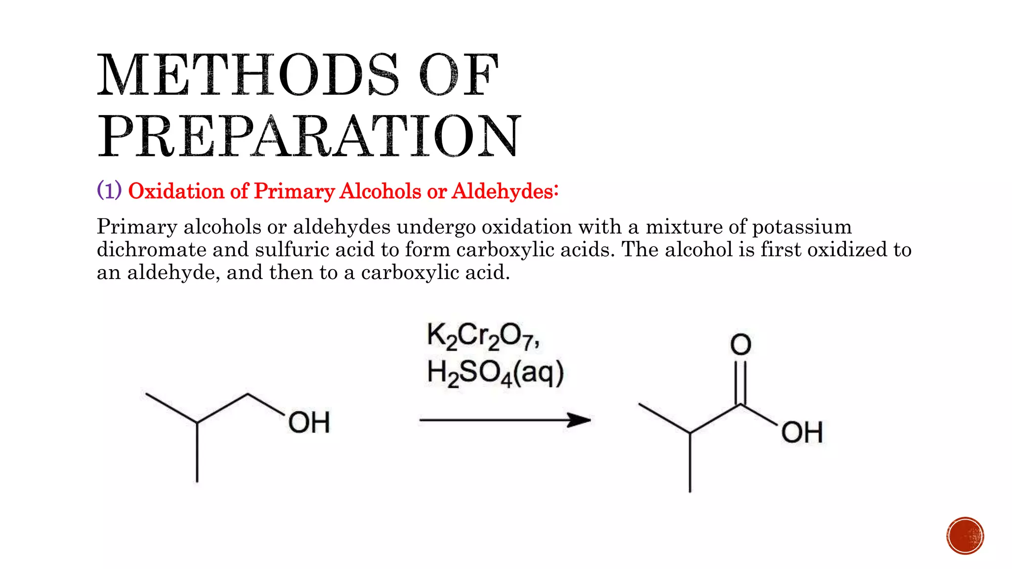 Preparation of carboxylic acid.pptx
