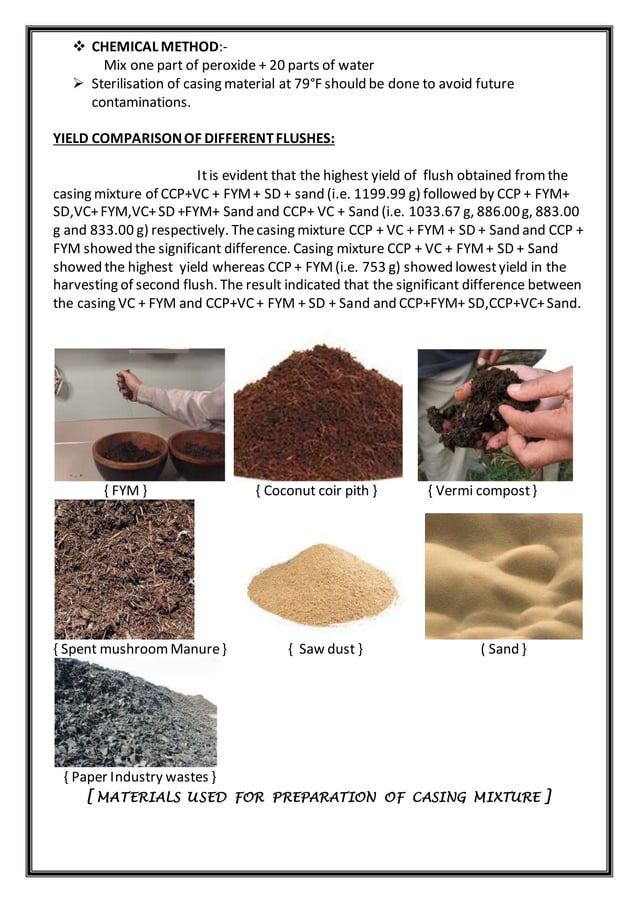 Preparation of casing mixture | DOCX