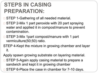 Preparation of casing mixture, its types and application | PPTX