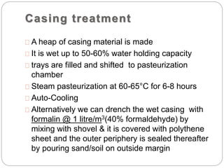 Preparation of casing mixture, its types and application | PPTX