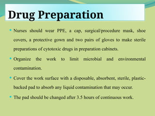 preparation of chemotherapeutic drugs.pptx