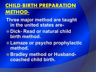 Preparation of child birth | PPTX