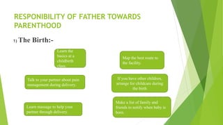 Preparation of childhood and parenthood | PPTX