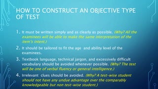 Preparation of Classroom Assessment (SLP-B @ BISCAST) | PPTX ...
