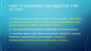 Preparation of Classroom Assessment (SLP-B @ BISCAST) | PPTX ...