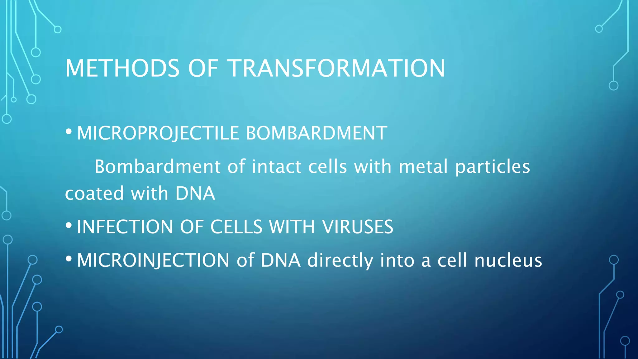 Preparation of competent cells | PPTX