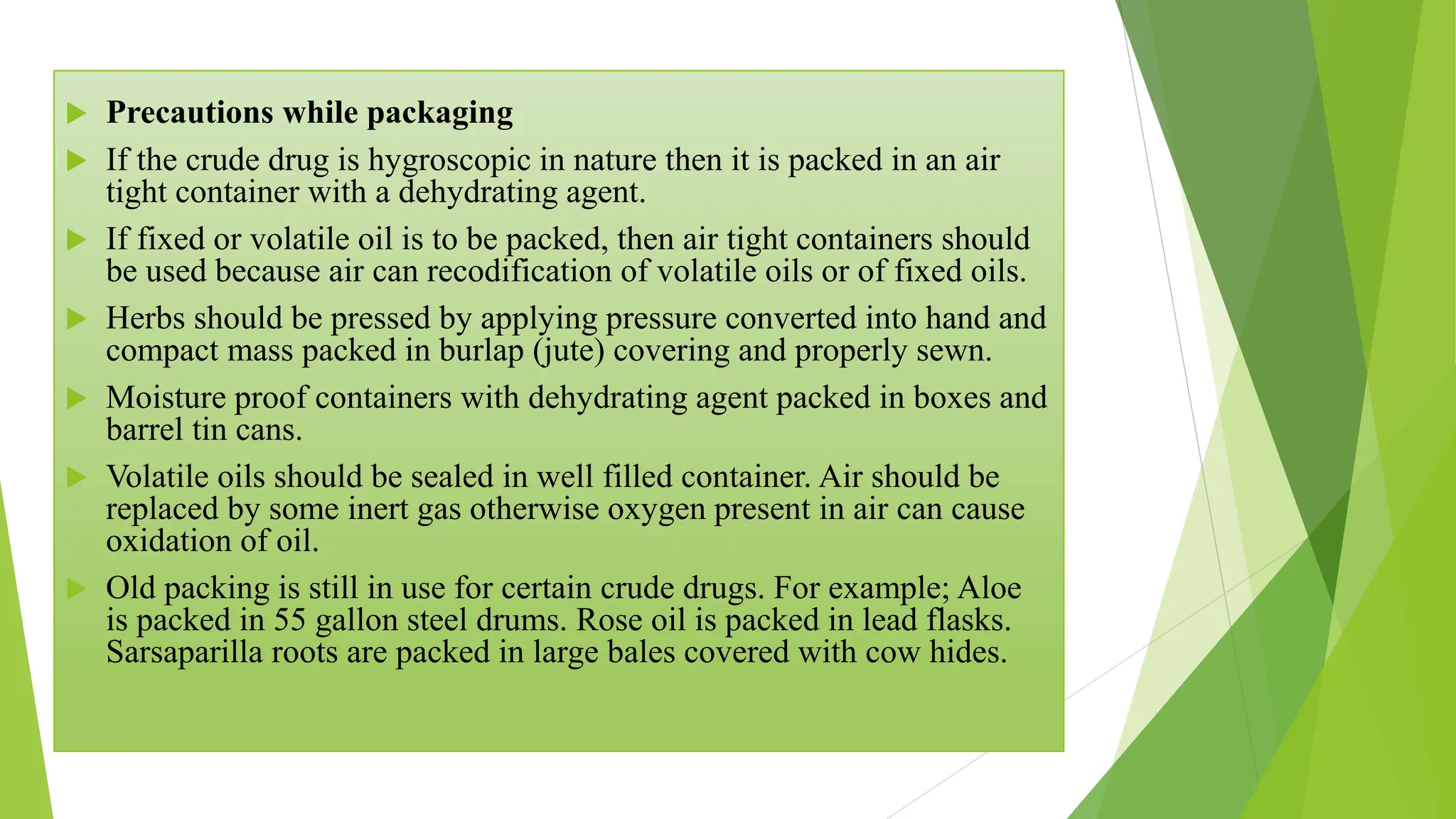 PREPARATION OF CRUDE DRUGS FOR COMMERCIAL MARKET.pptx