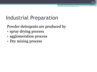 Preparation of detergents maria presentation | PPTX | Skin Care | Beauty