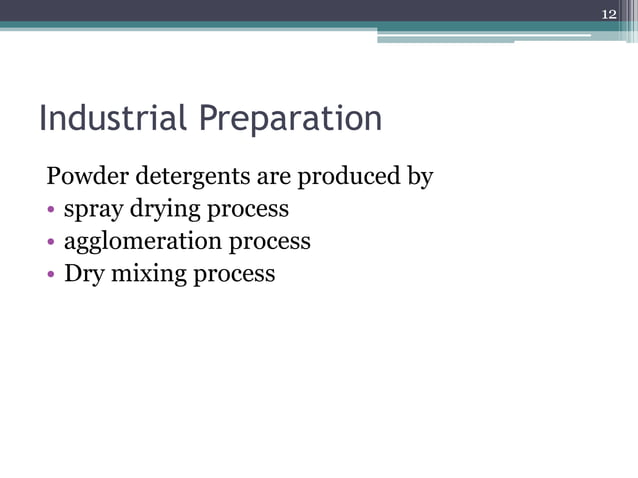 Preparation of detergents maria presentation | PPTX | Skin Care | Beauty