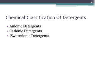 Preparation of detergents maria presentation | PPTX | Skin Care | Beauty