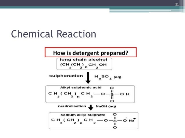 Preparation of detergents maria presentation