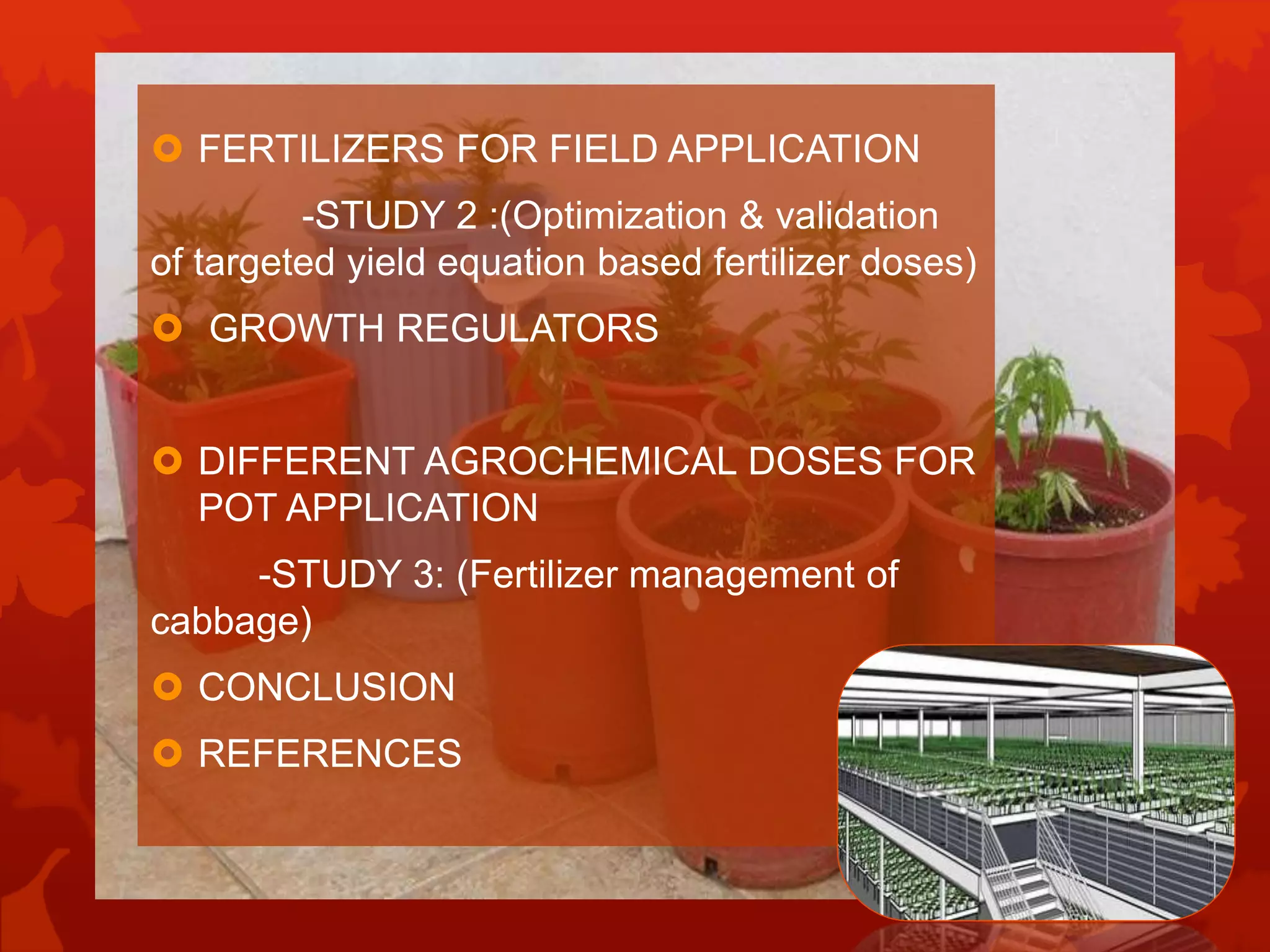 Preparation of different agro chemical doses for field & pot ...