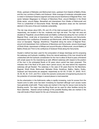 Preparation of flood risk and vulnerability map final report ktm sept ...