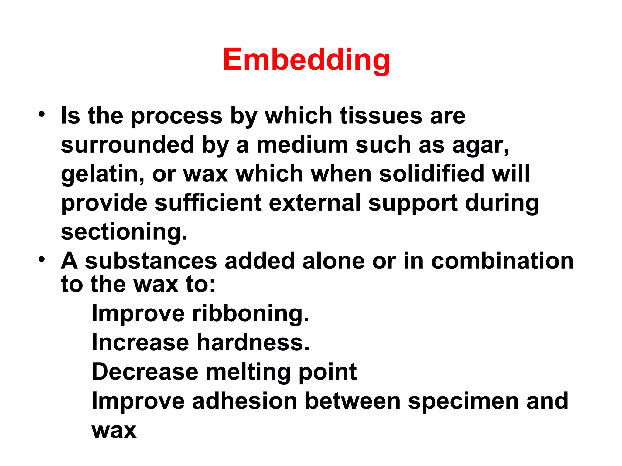 Preparation of histological slide | PPT
