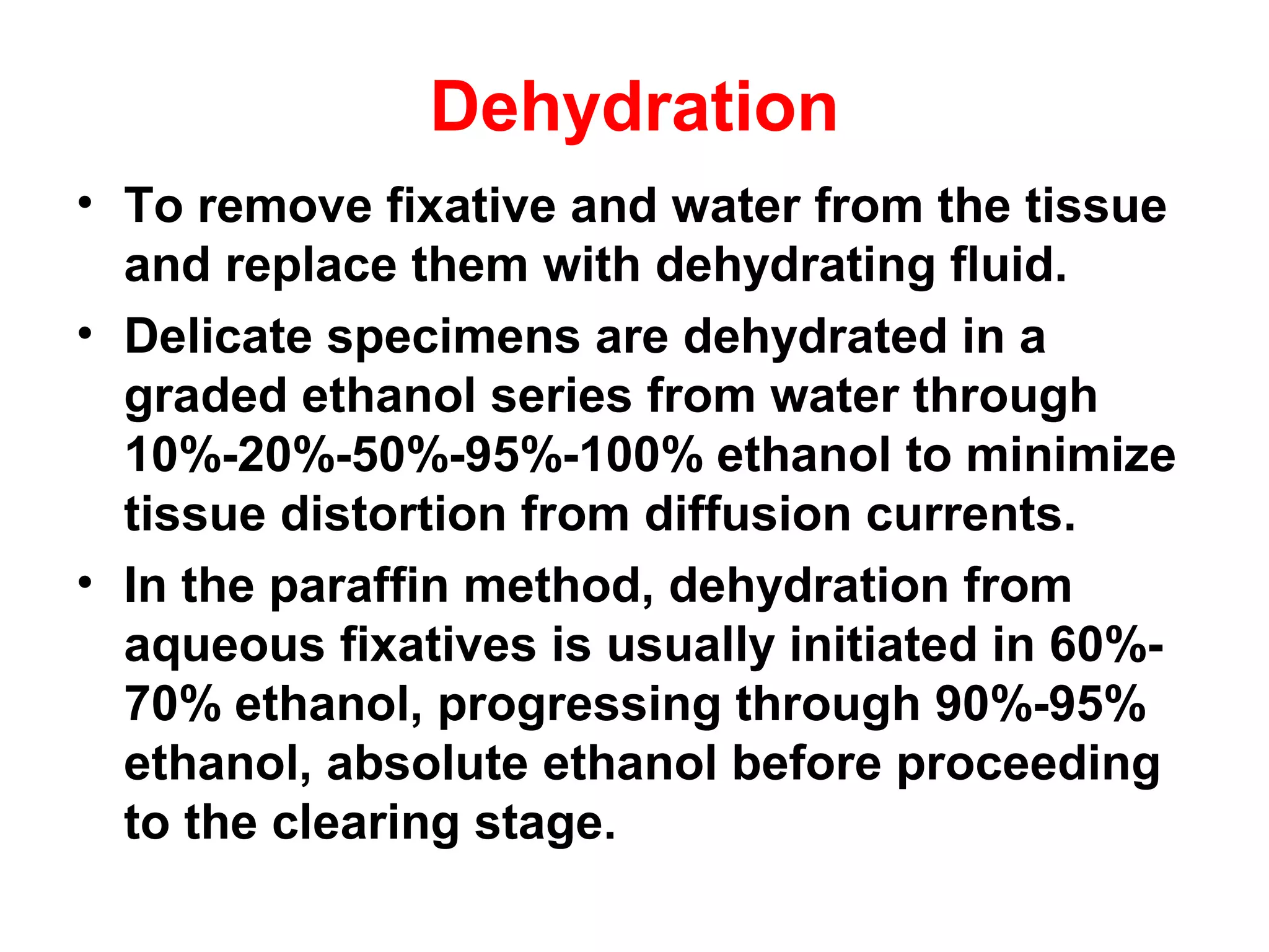 Preparation of histological slide | PPT