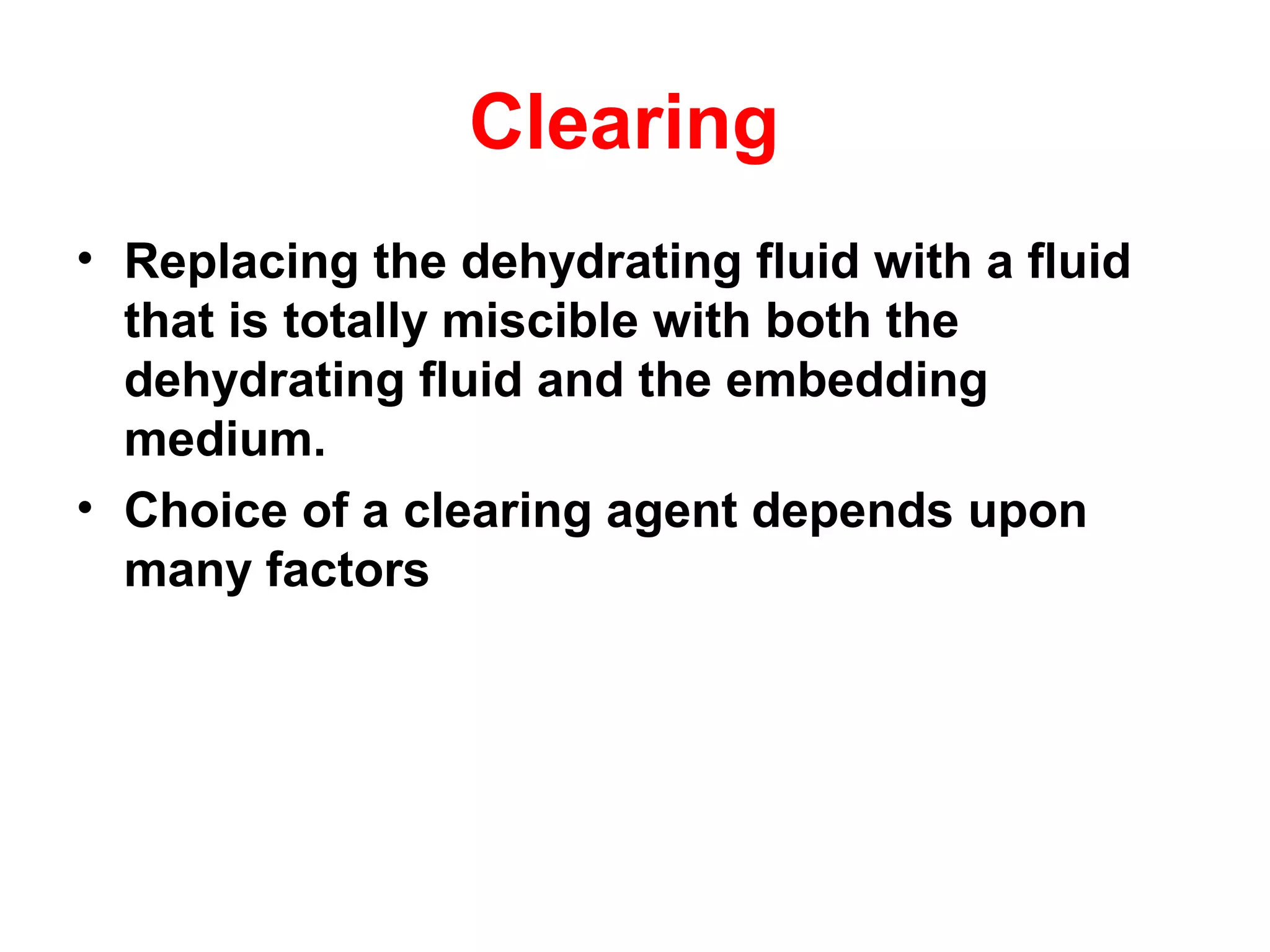 Preparation of histological slide | PPT